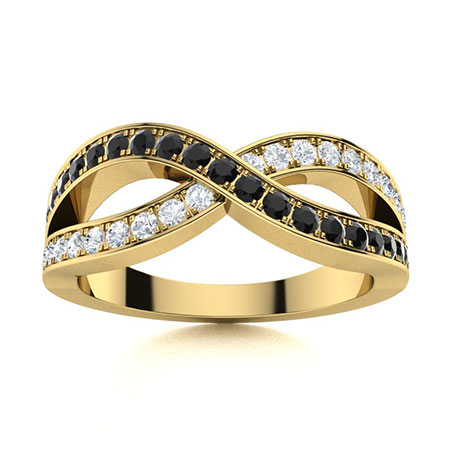 Black Diamond Rings for Women | Heirloom Quality Available | Diamondere